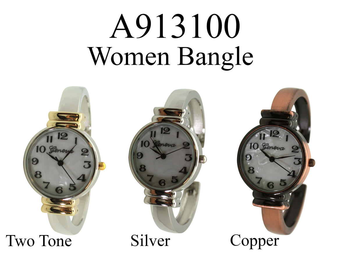 6 Every Day Cuff Bangle Watch – Time World