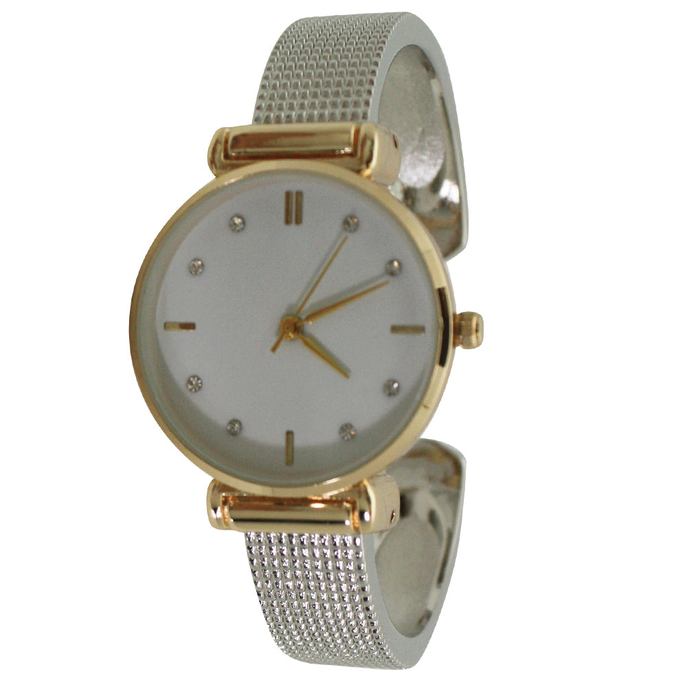 6 Metal Cuff Bangle Watch – Time World